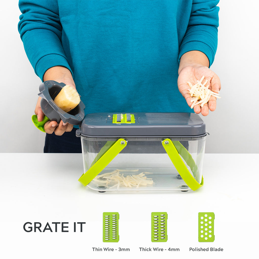 12-in-1 Vegetable Dicer (Unbreakable) | Slicer Dicer